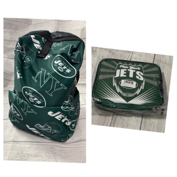 Unbranded | Accessories | Final New York Jets Book Bag Backpack Lunch ...